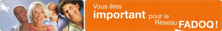 De bonnes raisons d’adhérer au réseau FADOQ